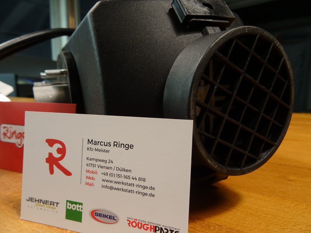 Standheizung einbauen lassen bei der Werkstatt Marcus Ringe - MATSCH&PISTE